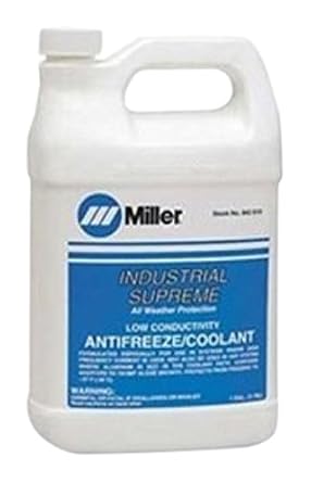 Miller AntiFreeze Coolant, Low Conductivity #043810, for Welding ...