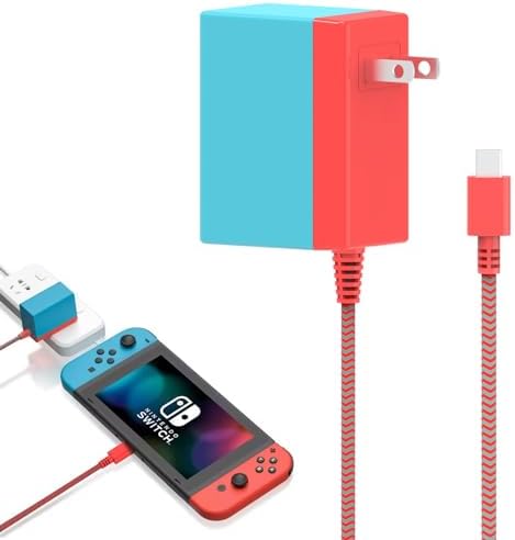 Amazon.com: 39W for Nintendo Switch Charger, Ac Adapter Cable Power ...