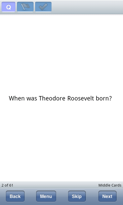 Theodore Roosevelt Facts Flashcards - App on Amazon Appstore