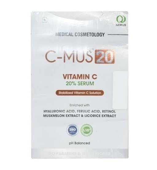 C MUS 20 Vitamin C Serum | 20ml : Amazon.in: Beauty