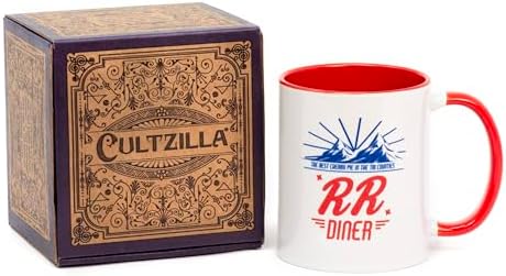 Cultzilla Twin Peaks Double R 'RR Diner' Mug : Amazon.co.uk: Home & Kitchen