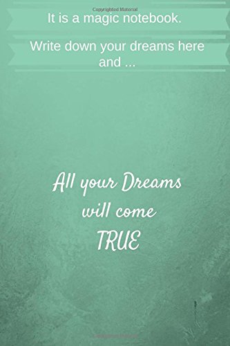 Magic notebook: Inspirational, Motivational Notebook, Journal, Diary ...