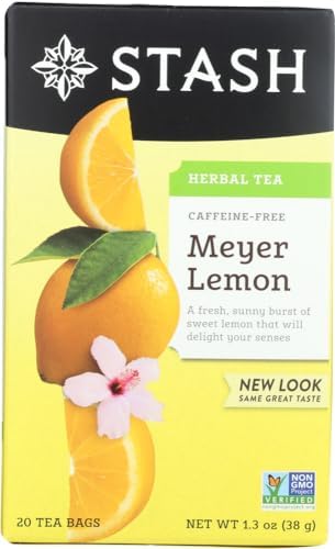 Amazon.com : Stash Herbal Tea Meyer Lemon, 20 Count Box (3 Pack ...