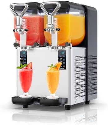 Amazon.com: Slushy Machine for Home, 135oz x 2 Tank Slushie Machine for ...
