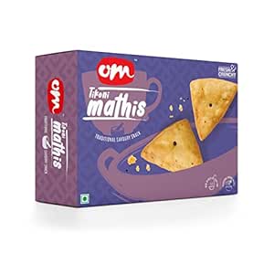 Om Sweets & Snacks Mathi | Tikoni Mathi | Mathi Namkeen | Mathri ...