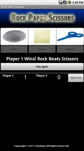 Rock Paper Scissors - App on Amazon Appstore