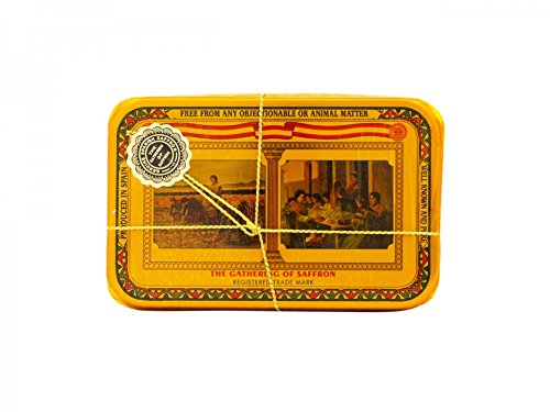 Amazon.com : Sahadi Saffron, Spain, Tin Gathering, 1 Ounce : Grocery ...