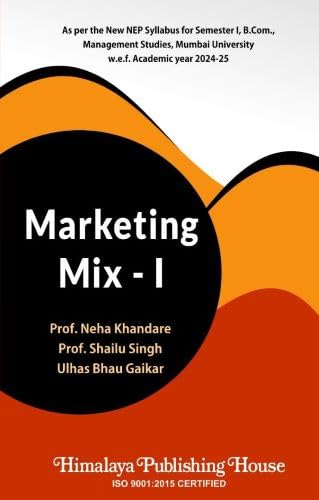 Buy Marketing Mix -I Book Online at Low Prices in India | Marketing Mix ...