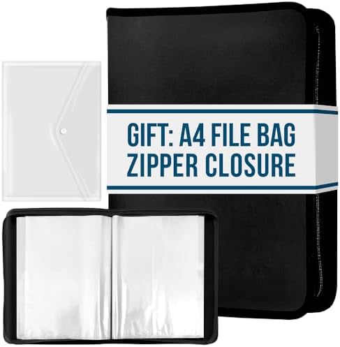 Amazon.com : Portfolio, Presentation Folder Comes with One A4 Size ...