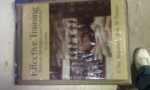 Effective Training: Systems, Strategies And Practices: Amazon.co.uk ...