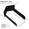 Ring Doorbell Rain Cover Weatherproof for Outside, Metal Anti-Glare ...