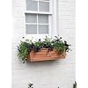 Amazon.com : Gardener's Supply Company Copper Emblem Window Box Planter ...