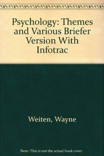 Amazon.com: Psychology: Themes and Various Briefer Version With ...