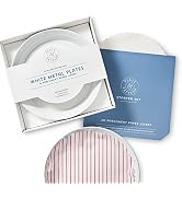 Amazon.com: Plate & Pattern handwoven Seagrass plates and Green Plaid ...