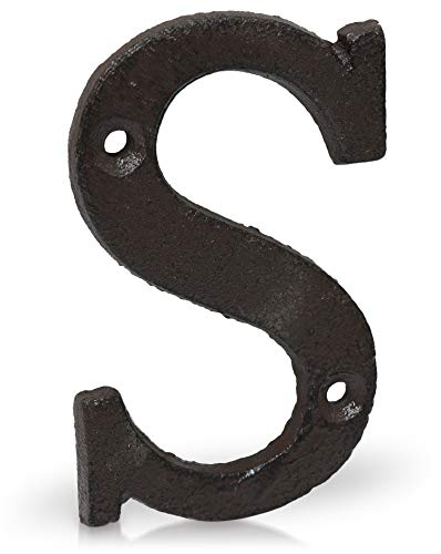 Basic Fundamentals 3-Inch Cast Iron Letters for Wall and - Want It All