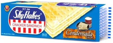 M.Y. San SkyFlakes Crackers Sandwich Cream Filling Filipino Crispy ...
