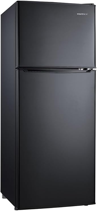 Amazon.com: CONTOURE RV Refrigerator, Black, 4.6 cu.ft. | 12V | Mid ...