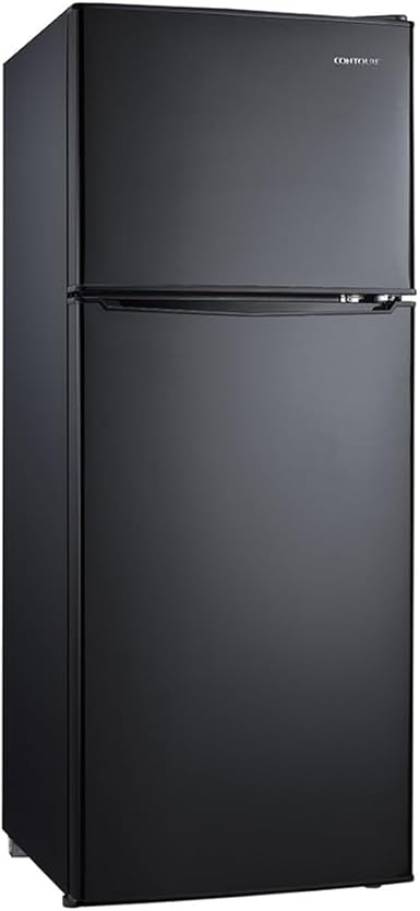 Amazon.com: CONTOURE RV Refrigerator, Black, 4.6 cu.ft. | 12V | Mid ...