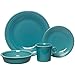 Amazon.com | Fiesta 4-Piece Place Setting, Turquoise: Dinnerware Sets