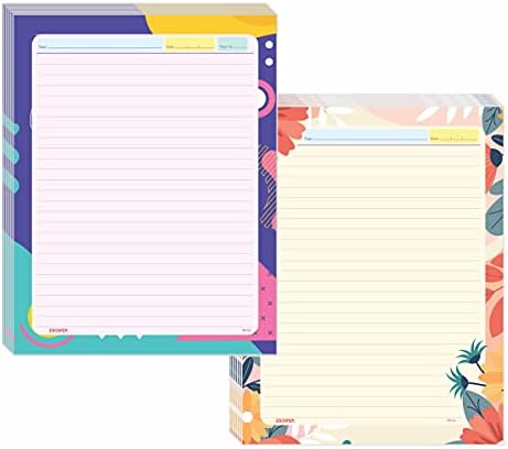 ESCAPER Abstract & Cream Flowers Themes Project Papers - Multicolor ...