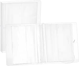 BENECREAT Clear Sticker Organizer Binder Storage Book for Sticker ...