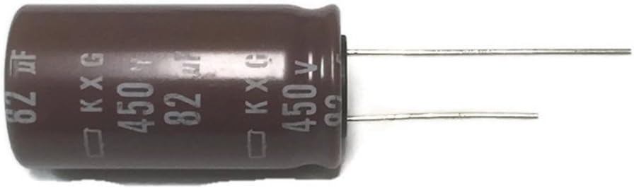 Amazon.com: Nichicon Set of 1, 105°C Electrolytic Capacitor 82uF 450V ...