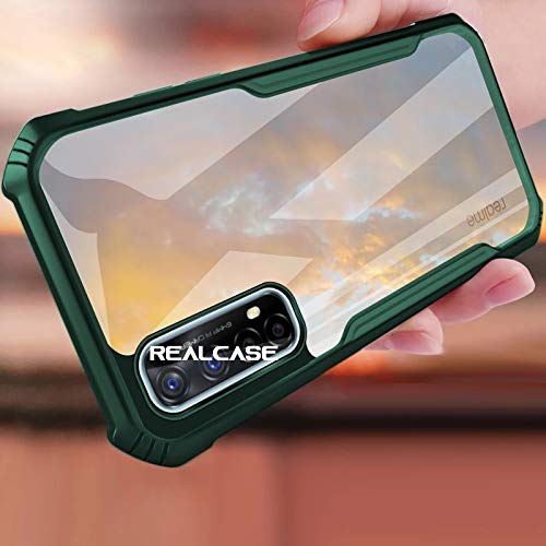 REALCASE Realme 7 Back Cover Stylish | Silica Gel Soft Clear ...