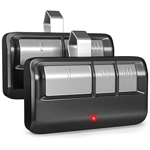 Buy GONAT Universal Garage Door Opener Remote with Visor Clip, for ...
