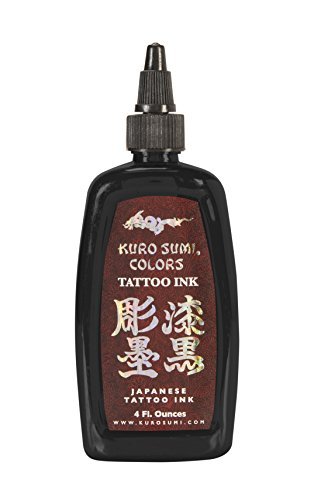 Amazon.com: Kuro Sumi Japanese Tattoo Color Ink Pigments, Vegan ...