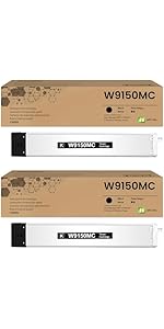 Amazon.com: W9150MC W9151MC W9152MC W9153MC Toner Cartridge 4-Pack ...