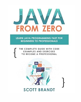 Buy Java From Zero: Learn Java Programming Fast for Beginners to ...