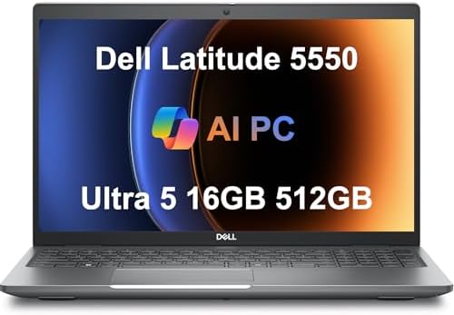 Amazon.com: Dell Latitude 5550 5000 Business AI PC Laptop (15.6" FHD ...