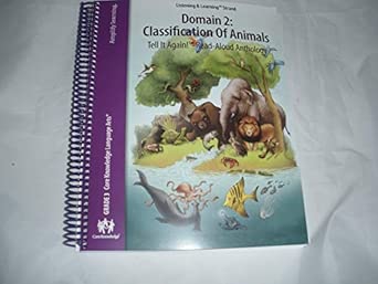 Listening & Learning Strand Domain 2: Classification of Animals Tell It ...