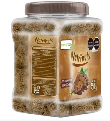 NUTRINUTS Barritas de ajonjolí, cocoa y cacao 350 grs : Amazon.com.mx: Alimentos y Bebidas