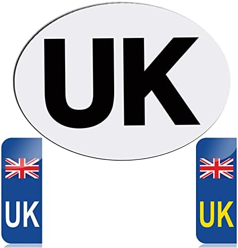 Fox·Bunny UK Car Stickers for Europe, UK Stickers for Car Number Plate ...
