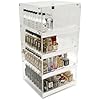 Amazon.com: Mini Liquor 50ml Bottles Retail Display Case with ...