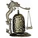 Amazon.com: Asian Home Zen Art Brass Feng Shui Desktop Dragon Windbell ...