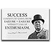Amazon.com: JSC JSC386 Winston Churchill Success Classroom Poster | 18 ...