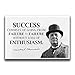 Amazon.com: JSC386 Winston Churchill Success Classroom Poster | 18 ...