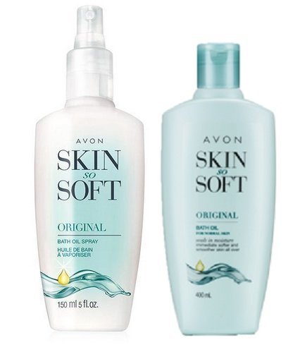 Amazon.com : Avon Skin So Soft Original Oil 5oz with Pump + REFIL ...