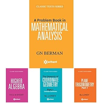 Buy A Problem Book in MATHEMATICAL ANALYSIS + HIGHER ALGEBRA + The ...