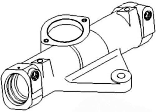 Amazon.com: All States Steering Cylinder Housing fits White 145 100 125 ...