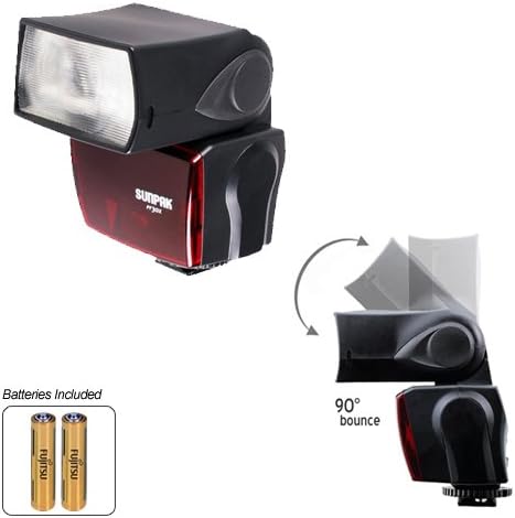 Amazon.com : Sunpak DigiFlash 2800 Digital SLR Camera Electronic Flash ...