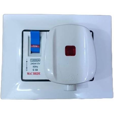 JMD GOLD Polycarbonate Modular AC Box with 32 A Single Pole MCB ...