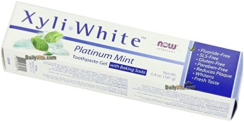 Amazon.com: NOW Foods Solutions, Xyliwhite™ Toothpaste Gel, Refreshmint ...
