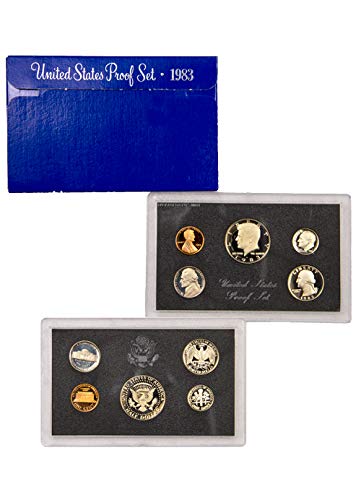 1983 U.S. Proof Coin Set OGP Mixed GEM Proof Uncertified at Amazon's ...
