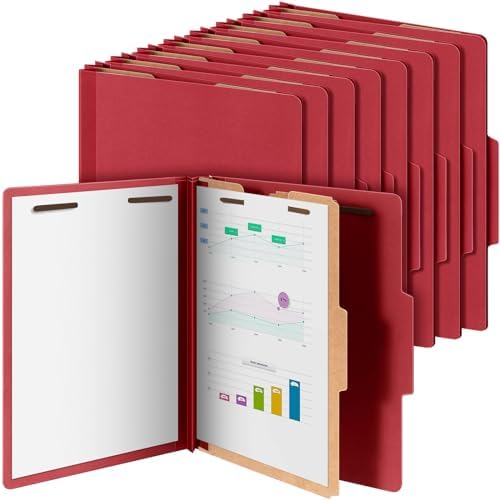 Amazon.com : Skyygemm 36 Pcs Classification Folders Bulk 2 Dividers ...