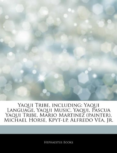 Amazon | Articles on Yaqui Tribe, Including: Yaqui Language, Yaqui ...