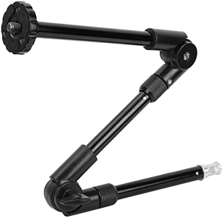 Webcam Stand Camera Mount, 3 Section Magic Arm, S-095 Adjustable Desk ...