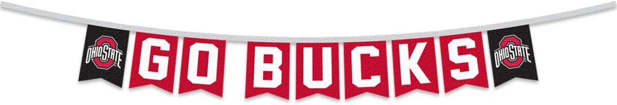 Amazon.com : Ohio State Buckeyes Banner and Scroll Sign : Sports & Outdoors